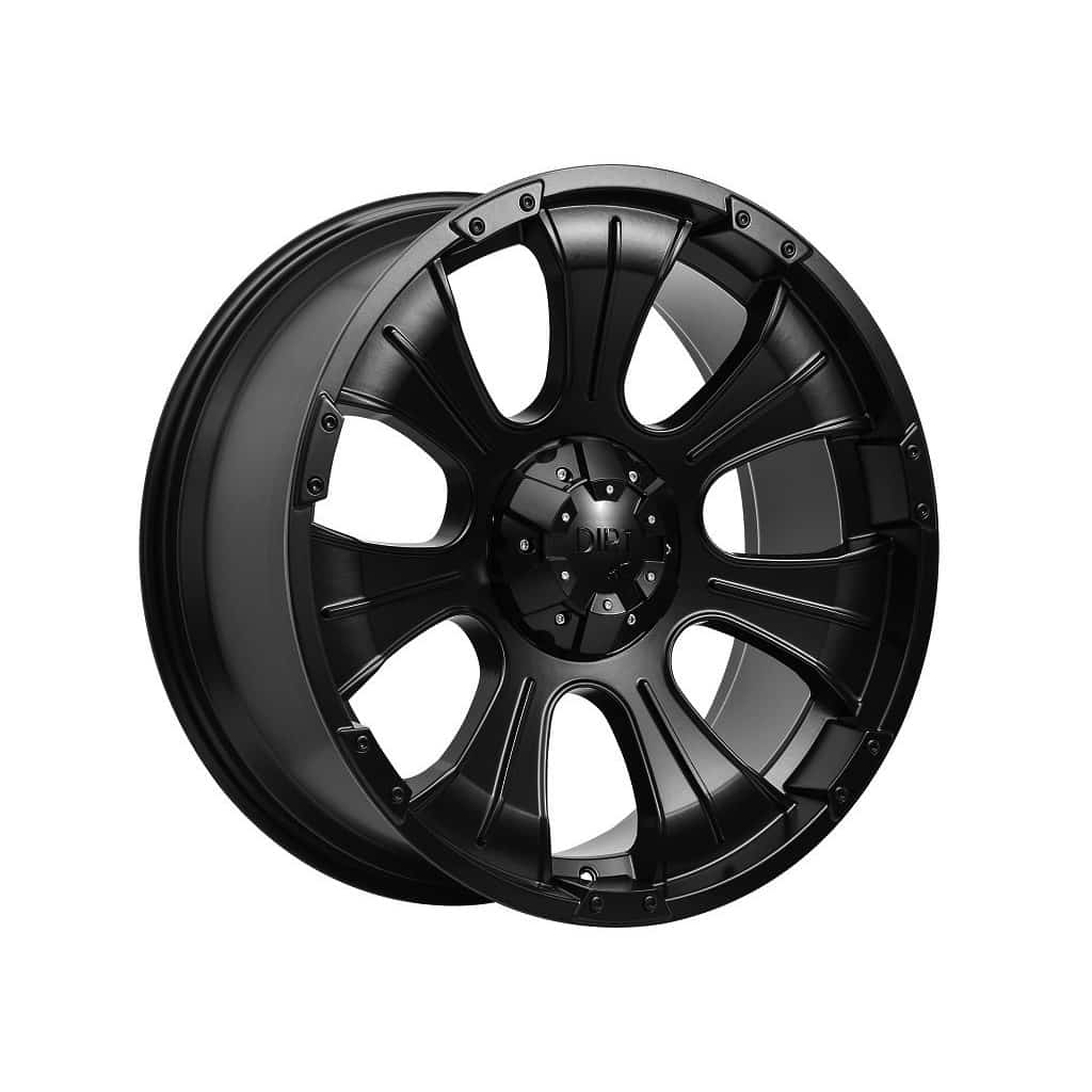 Dirt A T D06 Matt Black 20 22 Alloy Wheels Papa Smith Custom Dirt A T D06 Matt Black 20 22 Alloy Wheels Papa Smith Custom